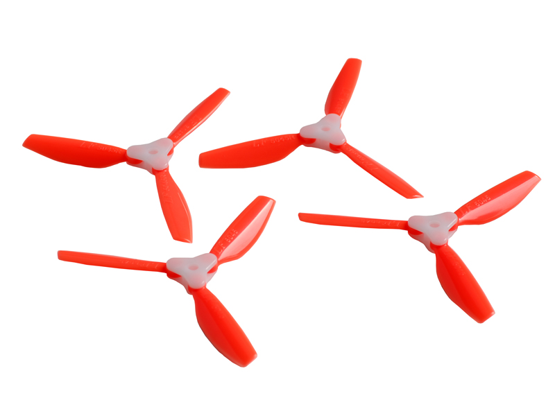 LX2038 - 5045-3 Folding Bullnose Propeller CCW + CW Set - Orange
